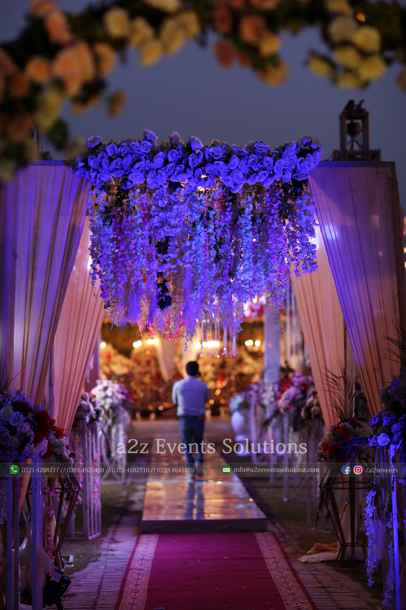 Outdoor Nikkah Ceremony At Bhalwaal - A2z Events Solutions