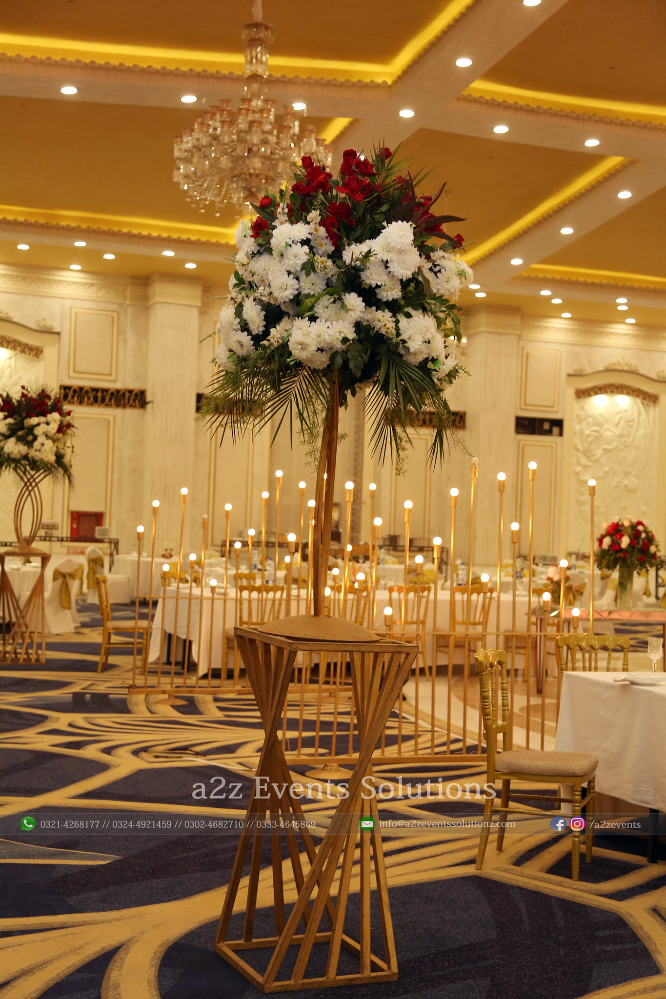 Barat Decor In Grand Ball Room PC - A2z Events Solutions