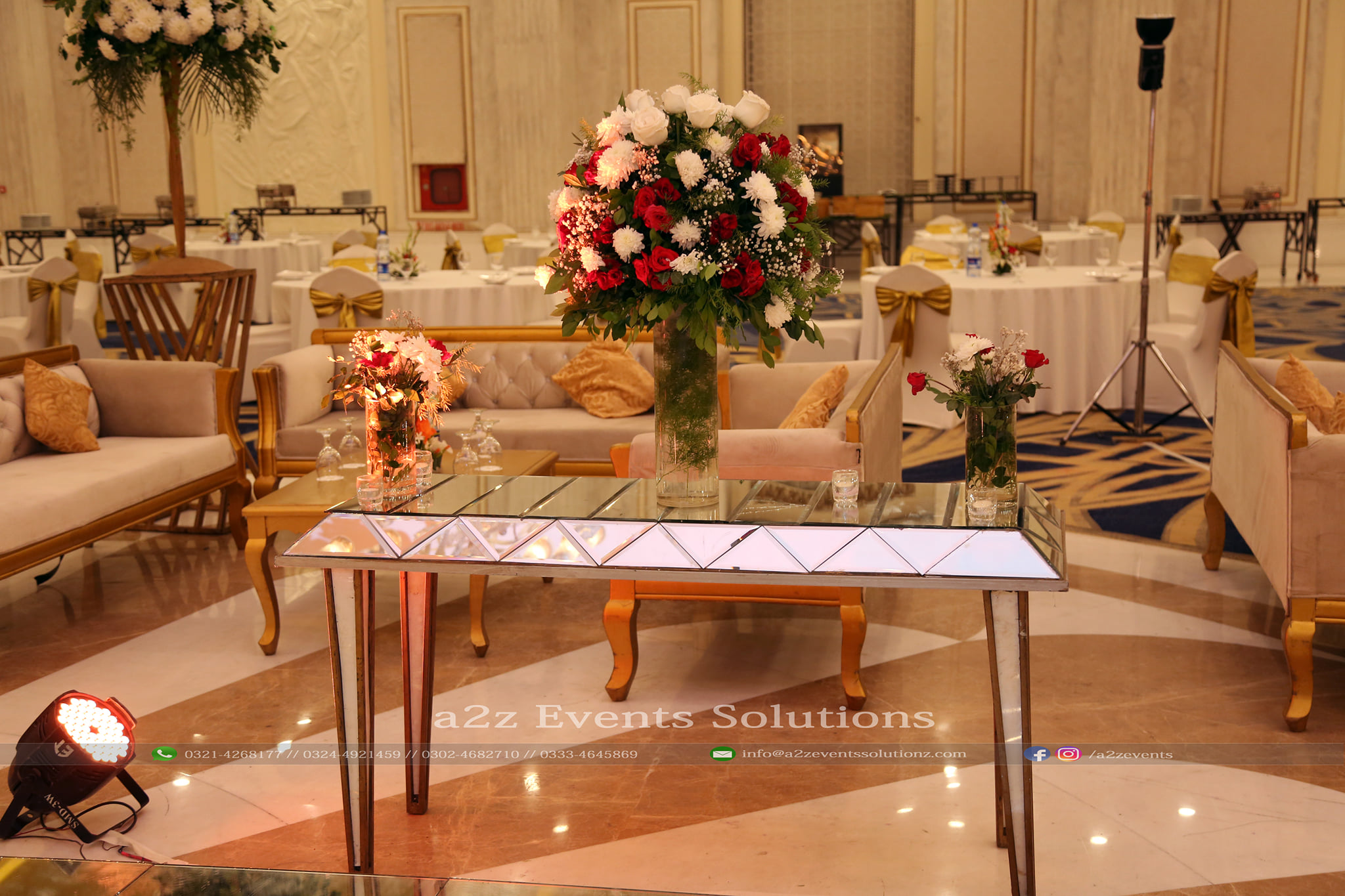 Barat Decor In Grand Ball Room PC - A2z Events Solutions