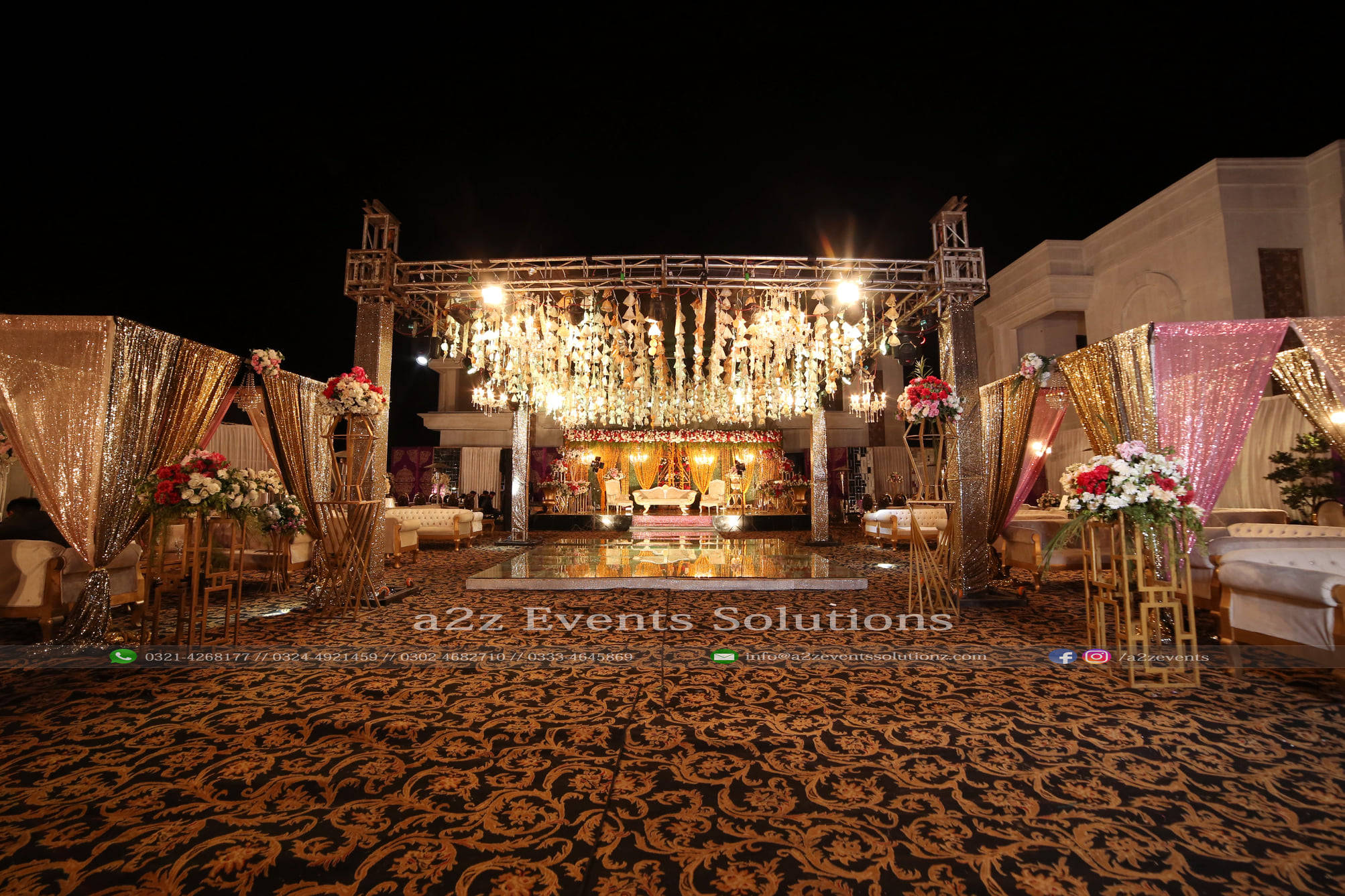 Outdoor Mehndi In Gujranwala - A2z Events Solutions