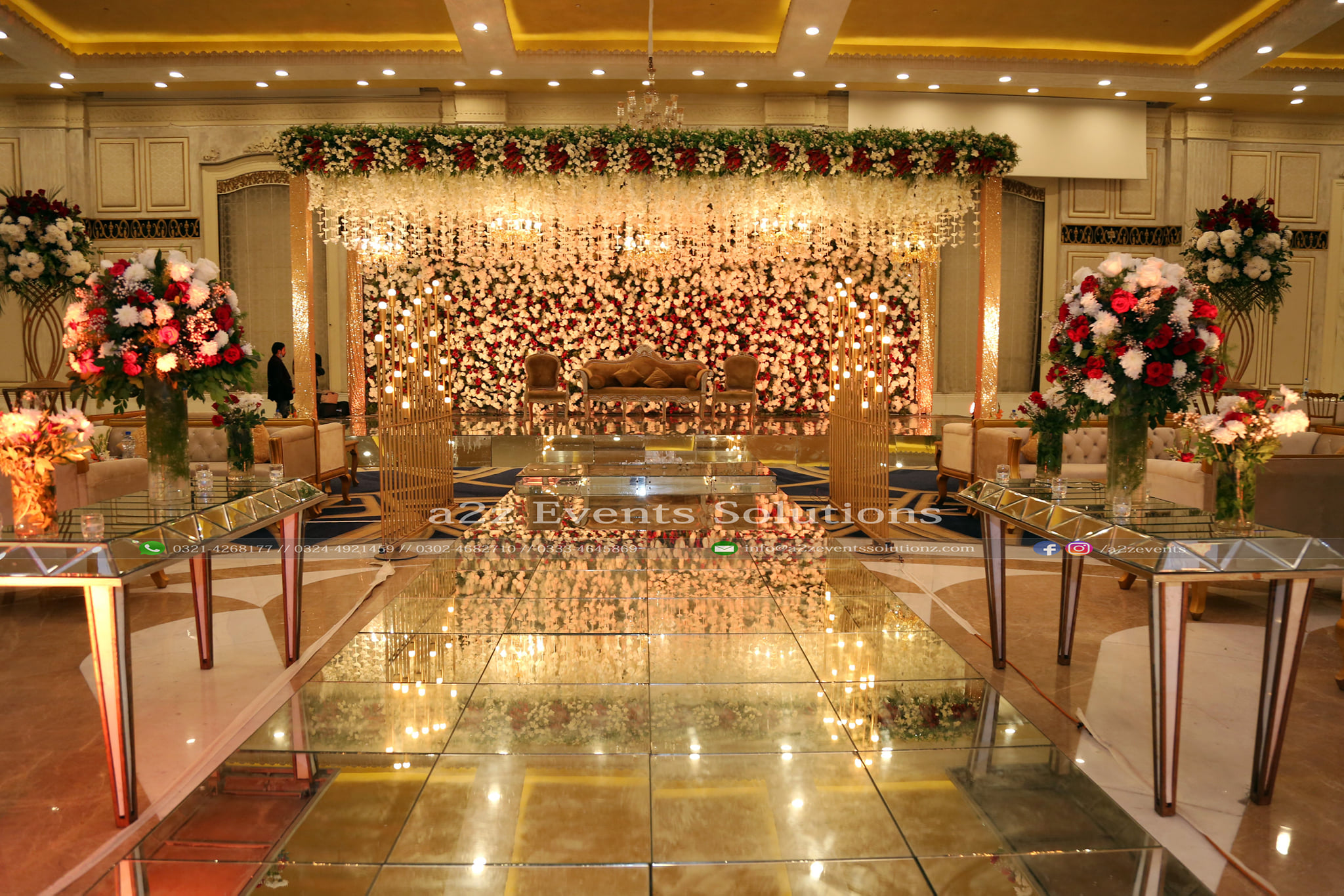 Barat Decor In Grand Ball Room PC - A2z Events Solutions