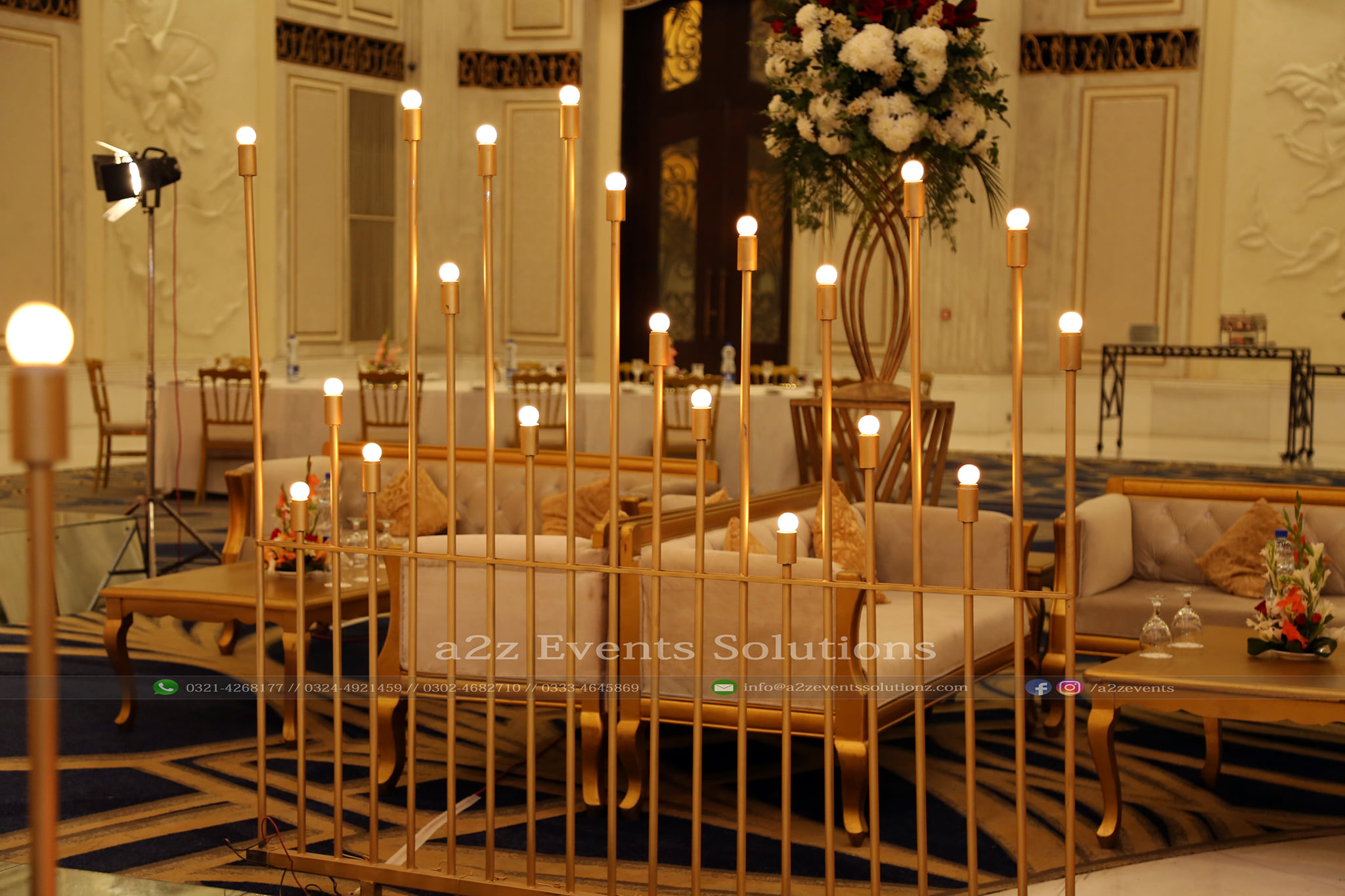 Barat Decor In Grand Ball Room PC - A2z Events Solutions