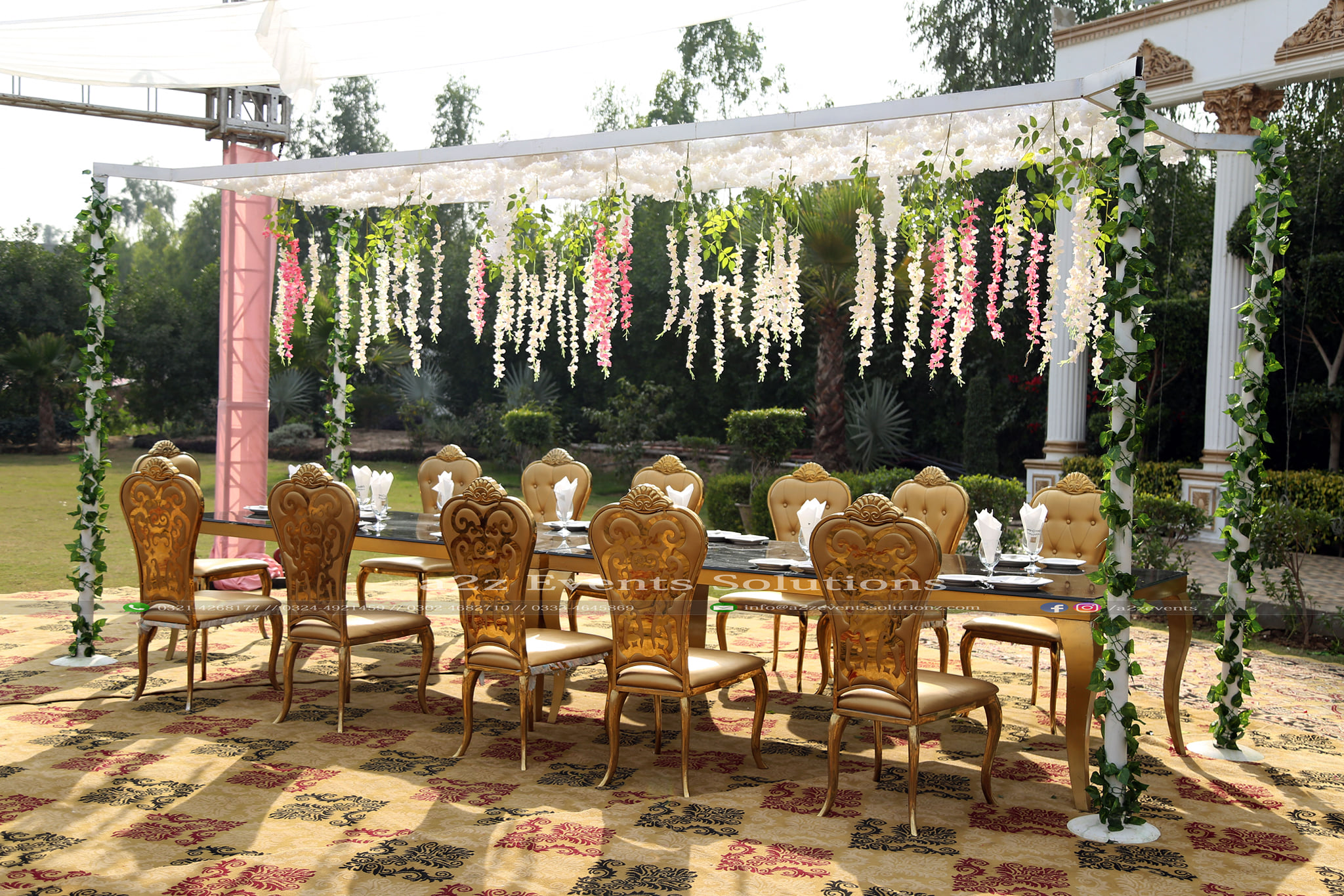 Outdoor Nikkah Ceremony - A2z Events Solutions