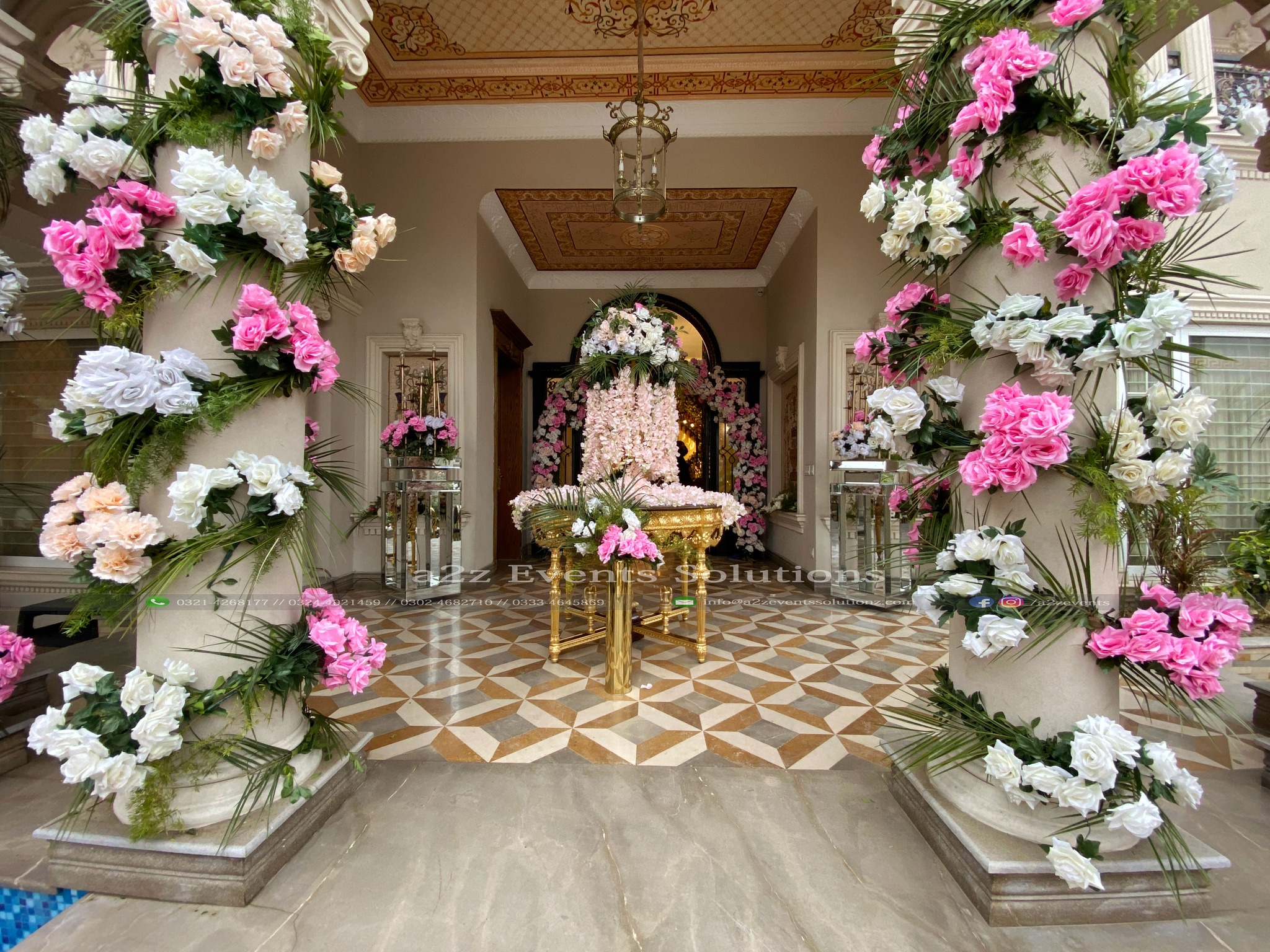 Simple & Elegant Nikkah Decor At Home - A2z Events Solutions