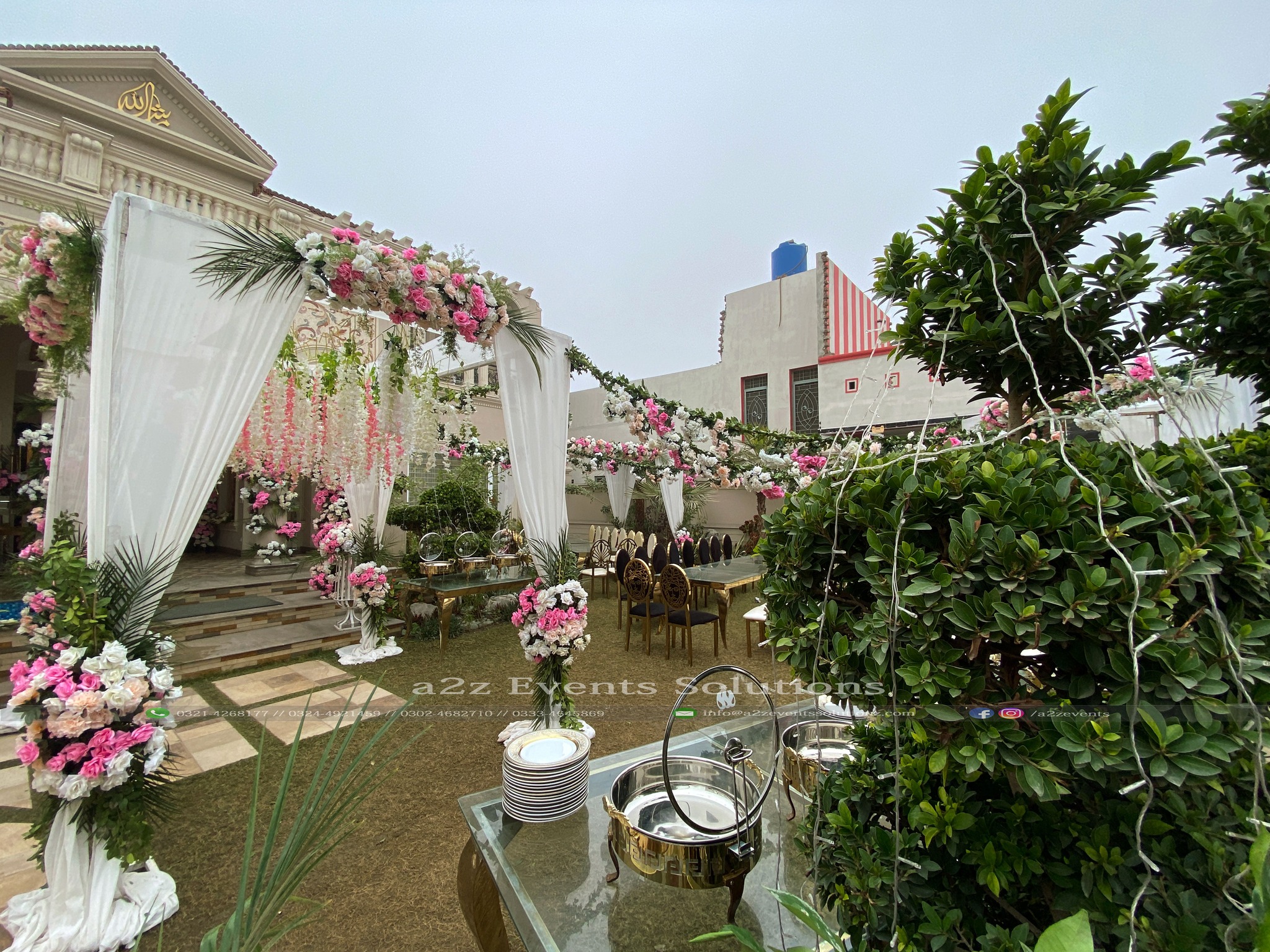 Simple & Elegant Nikkah Decor At Home - A2z Events Solutions