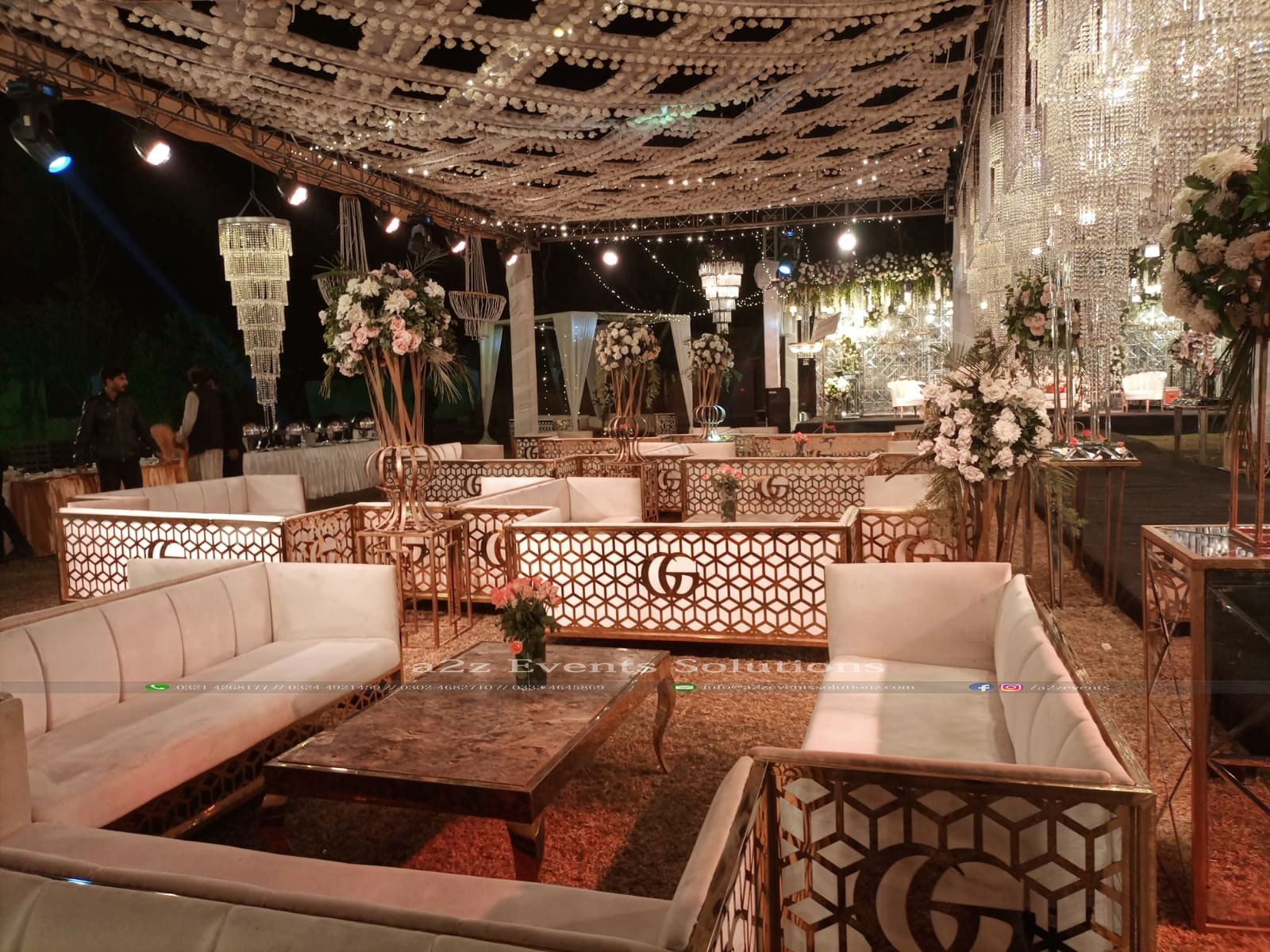 Executive Walima Ceremony | Wedding Designers | Outdoor Event | a2z ...