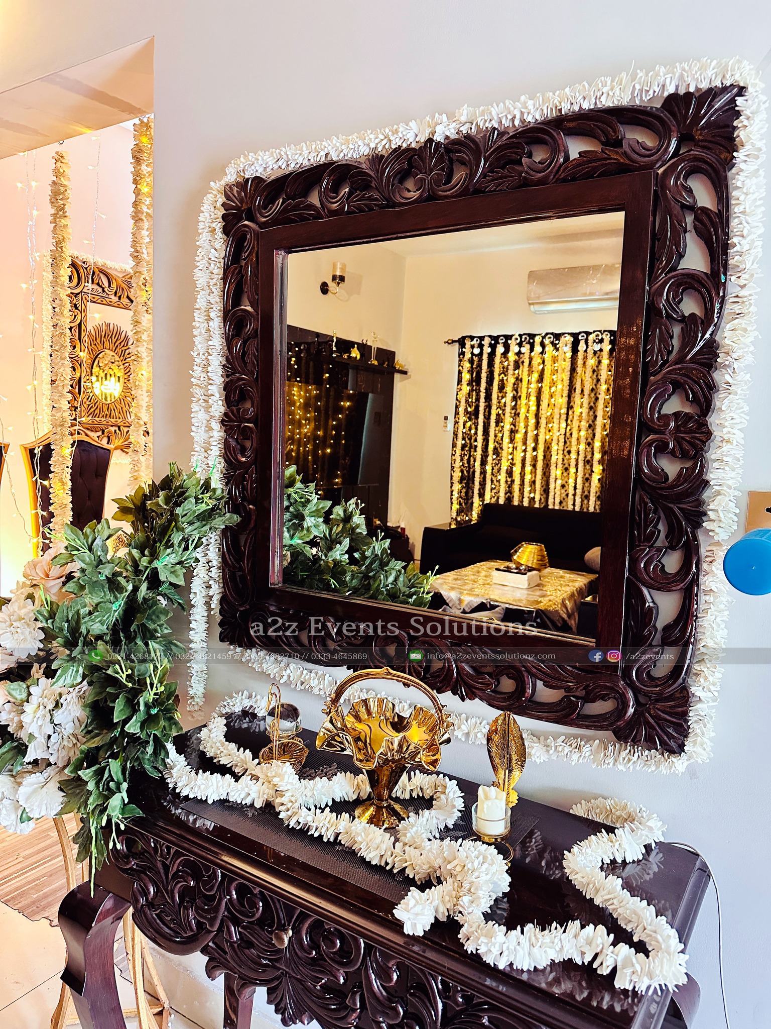 Intimate Baat Pakki House Decor | Wedding Designers | Engagement Event ...